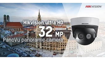 Hikvision expands PanoVu range with ultra HD 32 MP panoramic camera ...