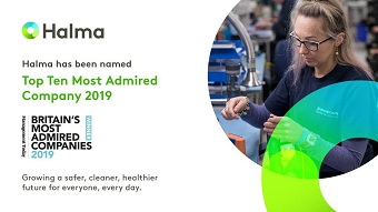 Halma Group named as one of Britain’s most admired firms | Security Update