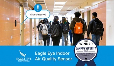 Eagle Eye Vape Sensor wins 2025 Secure Campus Award | Security Update